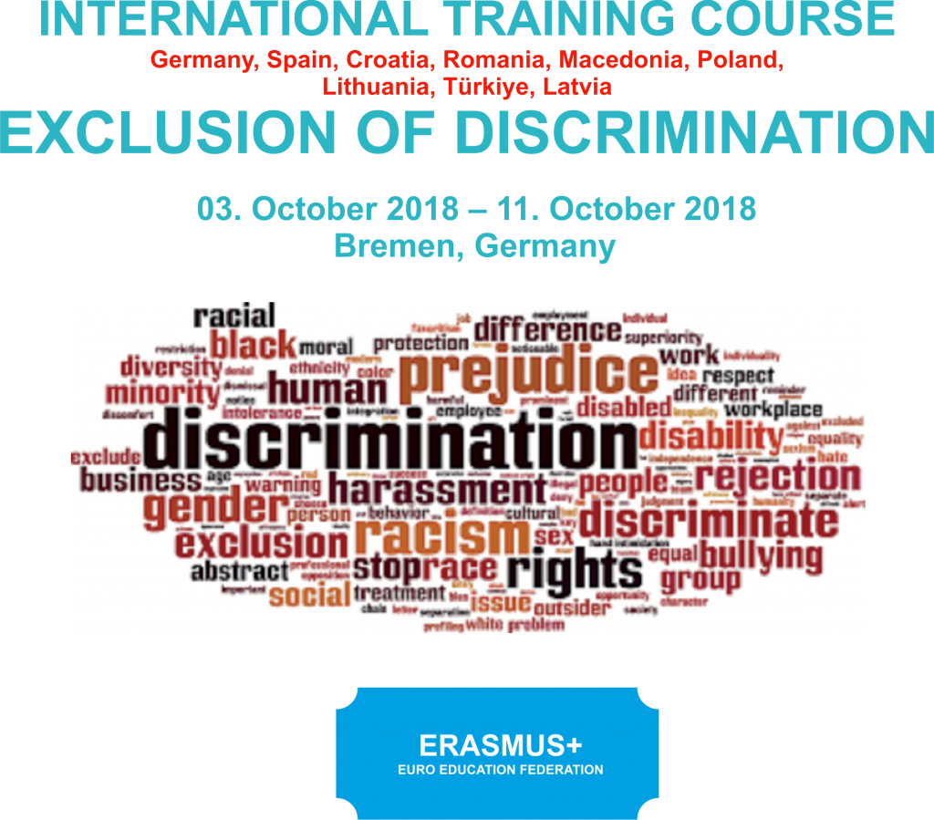 EXCLUSION OF DISCRIMINATION - GERMANY (3-11 OCTOBER 2018) - Euro ...